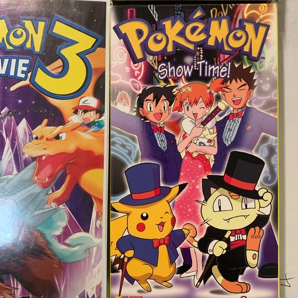 Pokemon | Media | Pokemon Vhs Bundle 4 Movies | Poshmark
